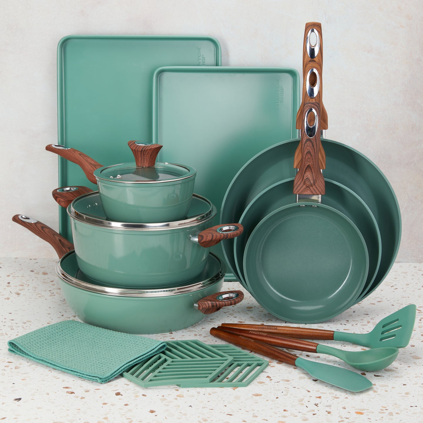 Grove - 18 Piece Cookware Set – Phantom Chef